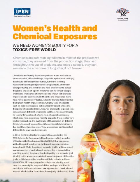 Women’s Health and Chemical Exposures | Toxics Link